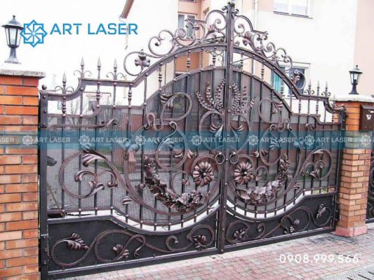 Các Mẫu Cửa Sắt Mỹ Thuật đẹp Nhất 2023 | Art Laser.