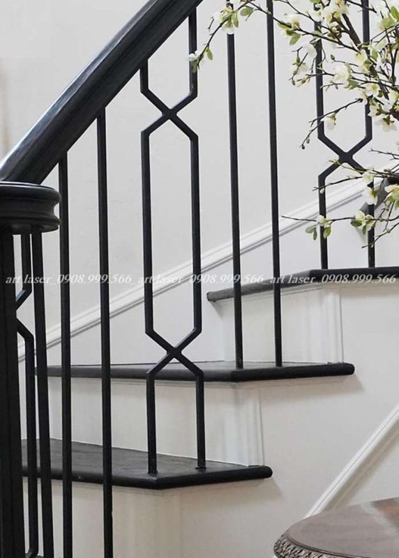35+ Mẫu Lan Can Cầu Thang Sắt đẹp Cho Không Gian Sống Hiện đại